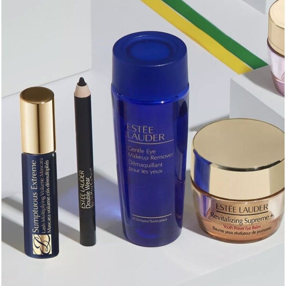 New Women Estee Lauder 4-Pc Eye Routine Gift Set - Gem